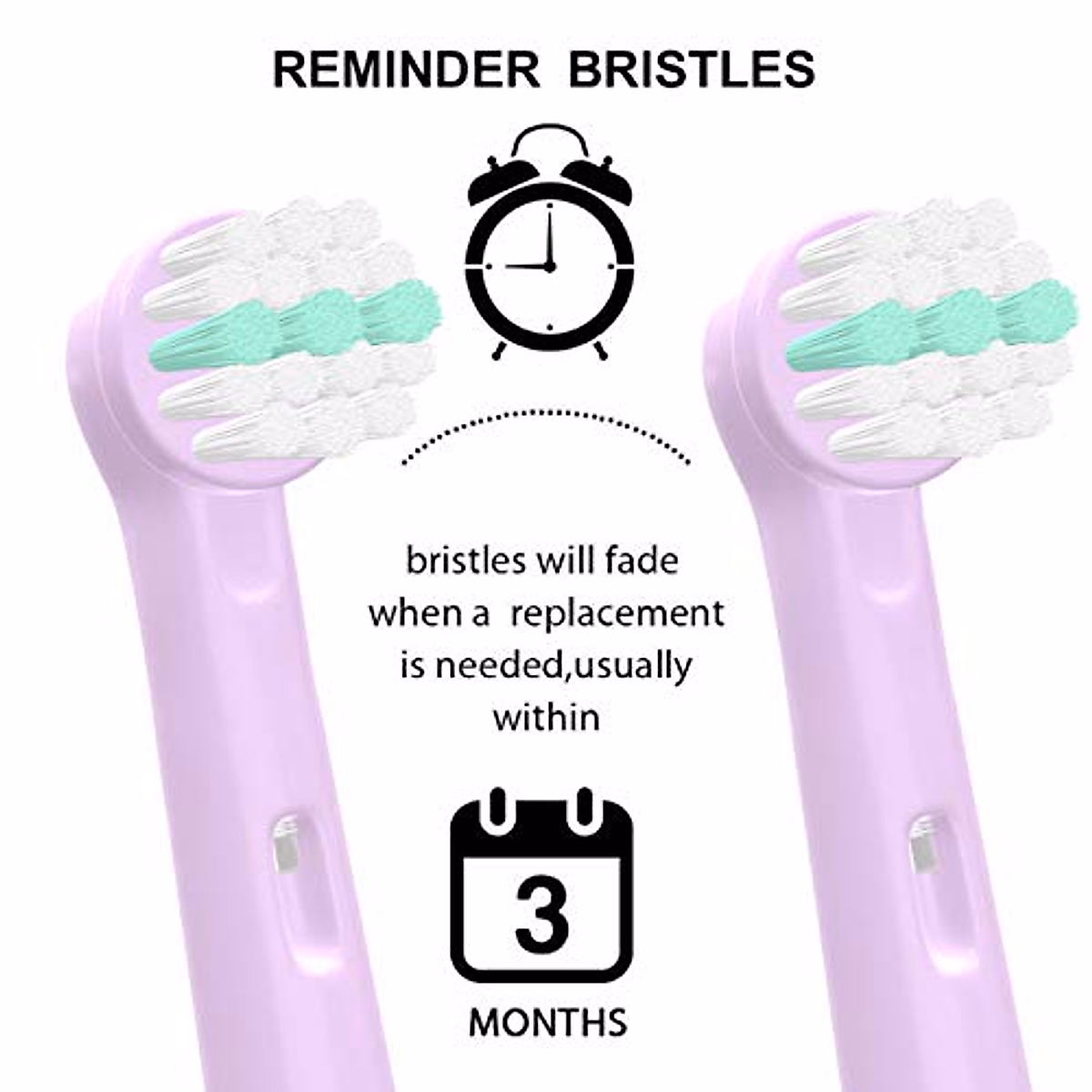 YanBan Kids Electric Toothbrush Heads for Oral B, Replacement Brush Heads Kid Brush Heads for Braun Compatible Sensitive Clean, Professional Care, Advanced Power