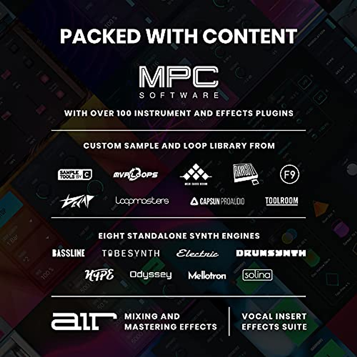 Akai Professional MPC Studio MIDI Controller Beat Maker with 16 Velocity Sensitive RGB Pads, Full MPC 2 Software, assignable Touch Strip & LCD Display