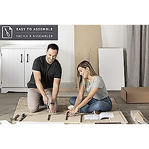 South Shore Axess Desk with Keyboard Tray, White