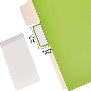 Amazon Basics 3-Ring Binder Plastic Divider Set, 3-Hole Punched Letter-Size 8-Tab Dividers - 6-Pack, Multicolor