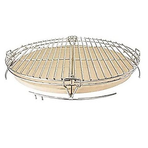 Kettle Zone Cooking System for 22 Inch Weber Kettle Grills - Turn your grill into a smoker, oven, and more