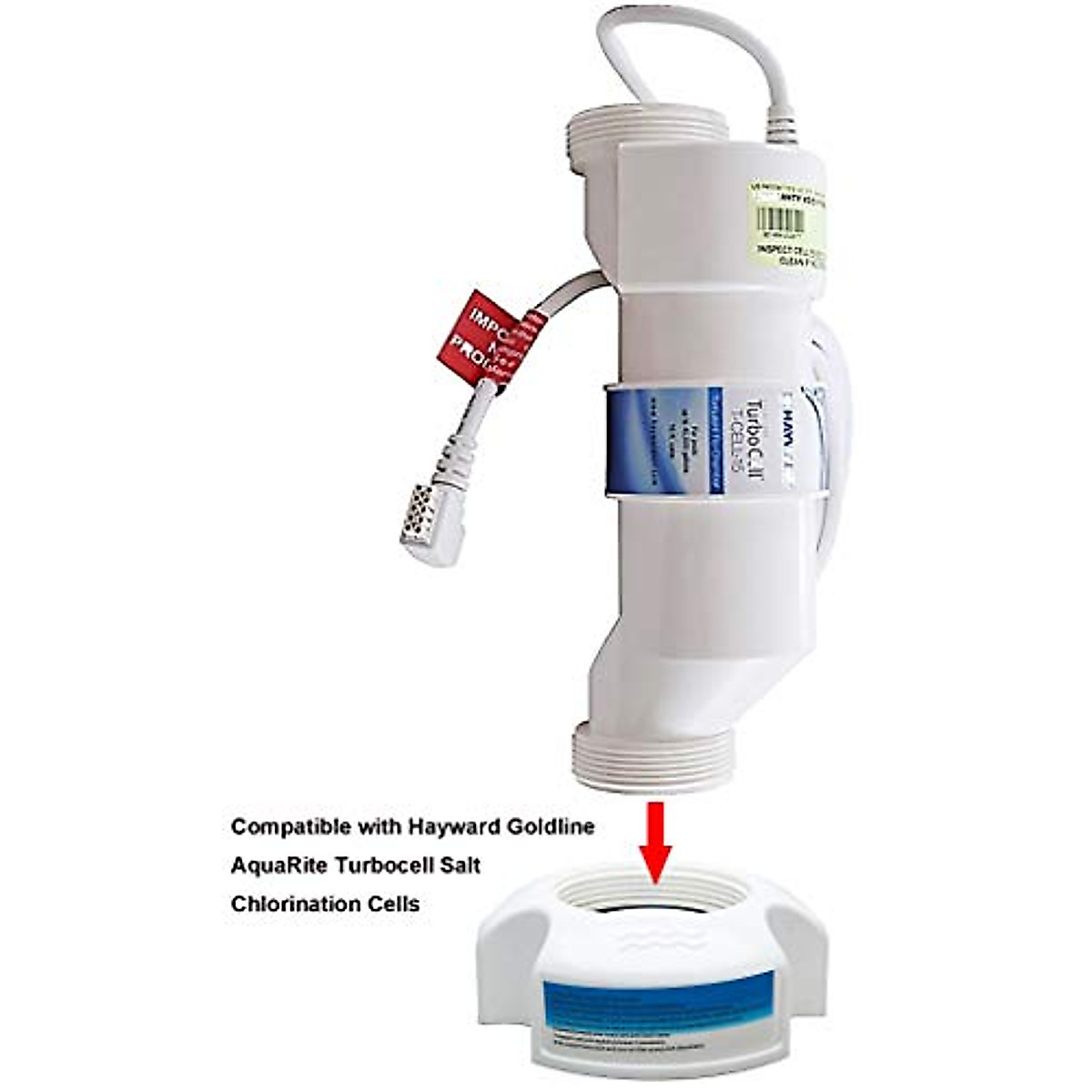 ATIE Pool Salt Cell Cleaner Acid Washing Stand GLX-CELLSTAND/520670 IntelliChlor Acid Washing Kit for Hayward Turbo Cells and Pentair Intellichlor Salt Chlorinator Cells