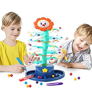 Skirfy Shaking Sunflower Balancing Game Toys for Boys/Girl Educational Learning Toys, STEM Toys for 3+, Interactive Board Game for Children, Toys for Kids Aged 3 4 5 6 7