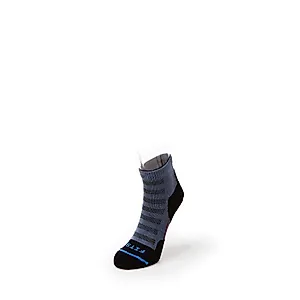 FITS Micro Light Runner – Quarter Socks, Steel Blue, X-Large