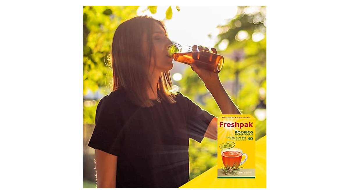 Freshpak Rooibos Tea - 40 Tagless Bags & Caffeine-Free