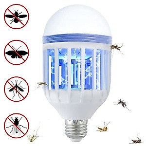 Bug Killer Light Bulb 2 in 1 LED Light for Mosquito, Fruit Flies, Insect and Fly Control