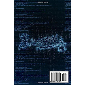 Notebook : Atlanta Braves Lined Notebook Journal 102 Pages - Independence Day Gift Types #15