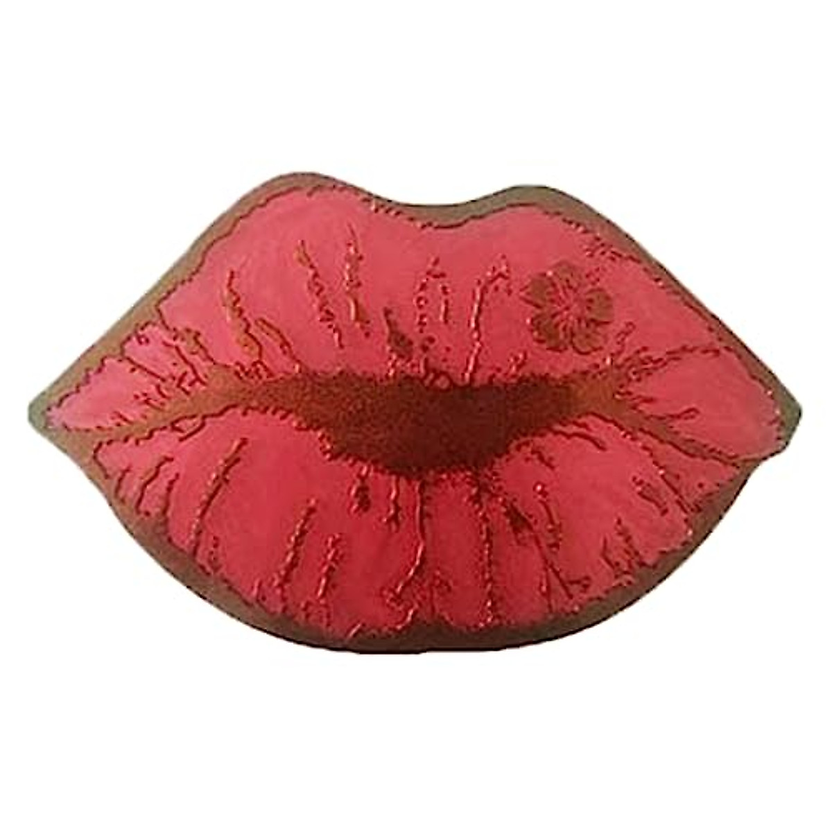 DIY Crystal Epoxy Mold, Lip-Shaped Tray Resin Mould Coaster Tea Plate Silicone Mold for DIY Crafts Home Decor