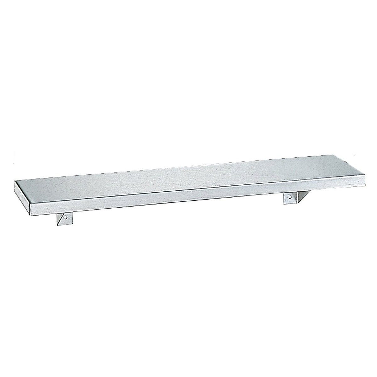 Bobrick B-295 x 24 Shelf, 24 x 5 Surface Mount - Satin Finish Stainless Steel
