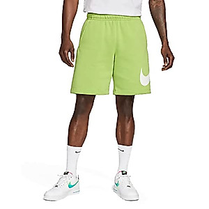 Nike Men's Sportswear Club Short Basketball Graphic (as1, Alpha, s, Regular, Regular, Vivid Green/Vivid Green)