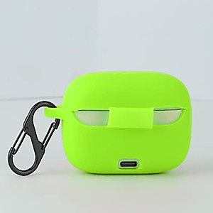 LEFXMOPHY 230NC Case for JBL Tune 230NC TWS True Wireless Headphone, Green Silicone Cover Skin Glow in Dark