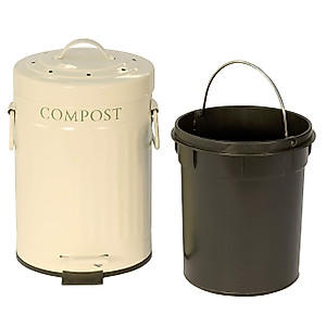 Kitchen Craft 3 L Compost Pedal Bin