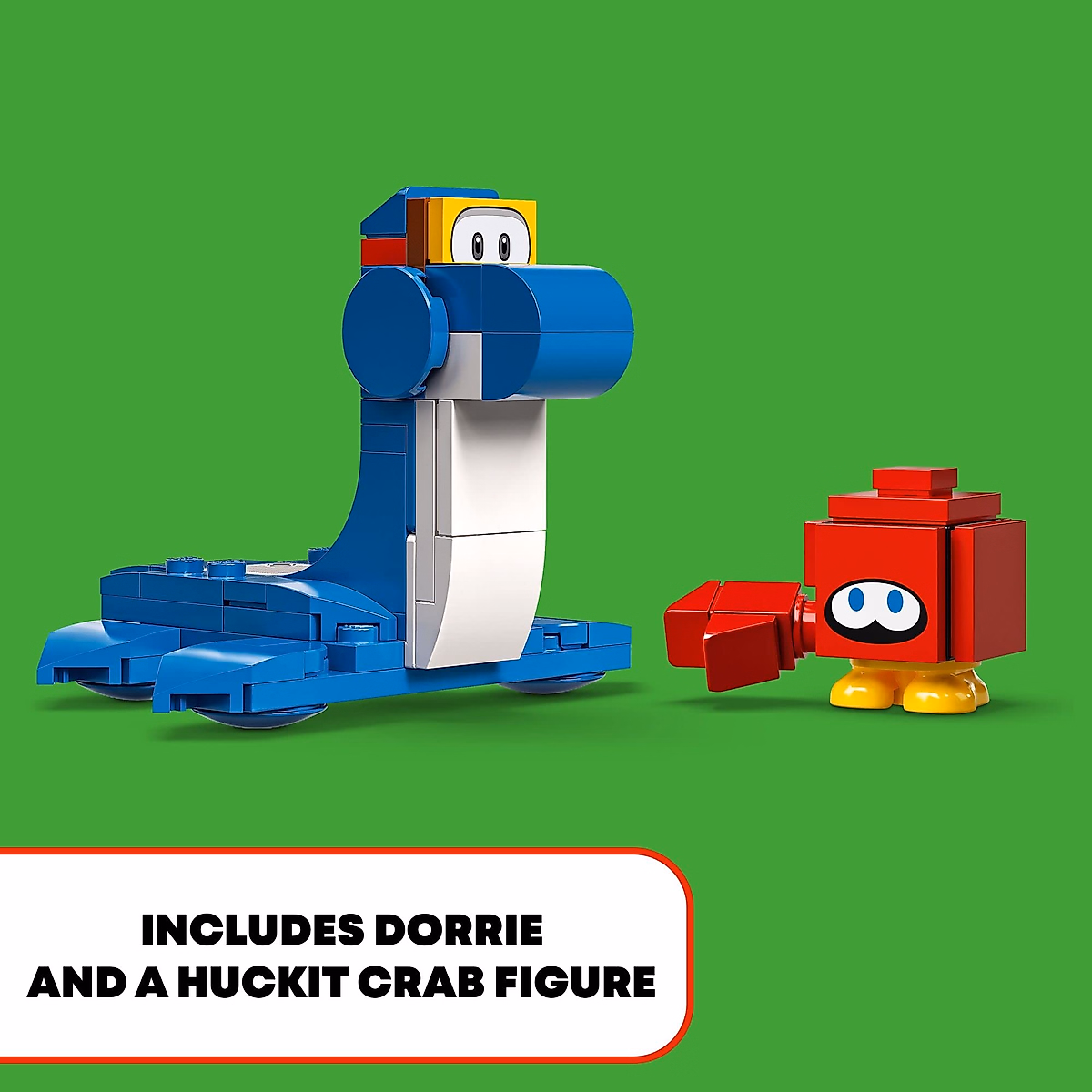 LEGO Super Mario Dorrie’s Beachfront Expansion Set 71398 Building Kit; Collectible Toy for Kids Aged 6 and up (229 Pieces)