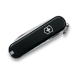 Victorinox Swiss Army Classic SD Pocket Knife, Black, 58mm