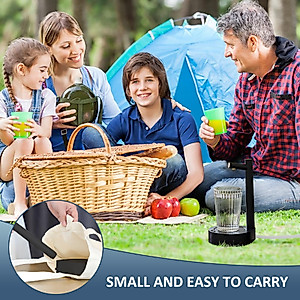 5 Gallon Water Dispenser, Desktop Water Dispenser Countertop Water Pump Electric, Portable Water Dispenser USB-C Charging for Indoor Outdoor Using - Black