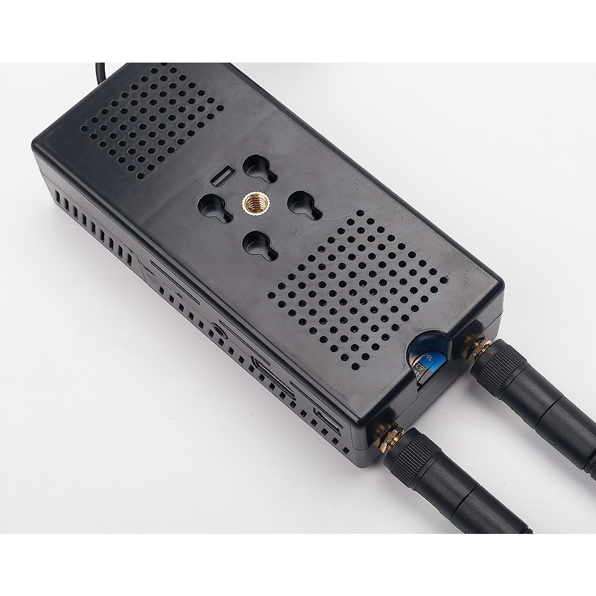 Summitlink Black Case with Fan for ADS-B Raspberry Pi DIY Kit, Matte Finish Tool Free Assembly (Does not fit AHRS)