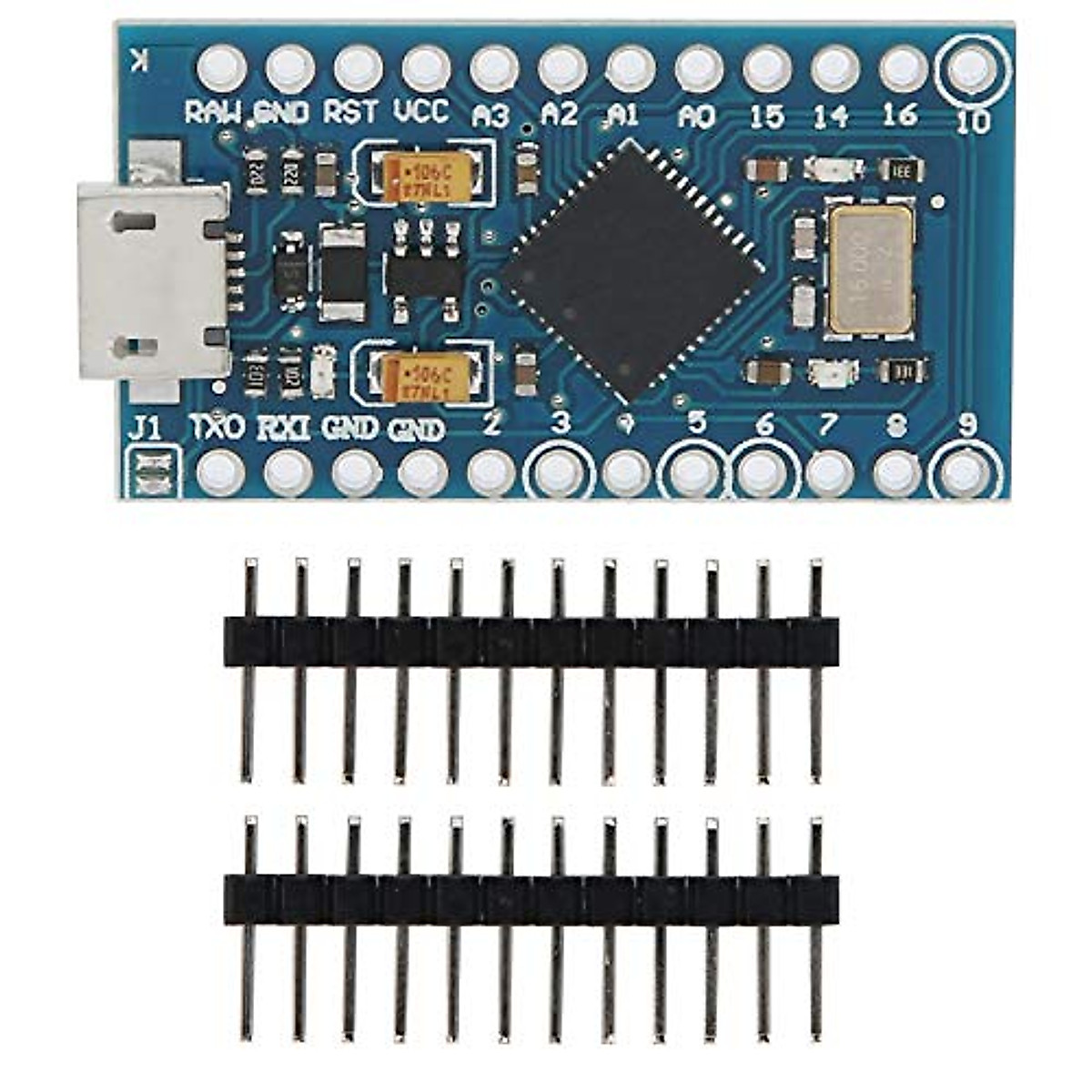 Development Module, Development Board Provide Unregulated Power Input 6‑7V for College Students Engineers