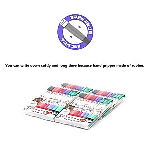 JVPEN Writing Instrument Beecrazee PE 6668 Naong 11-Set Ballpoint Pens, Multicolor