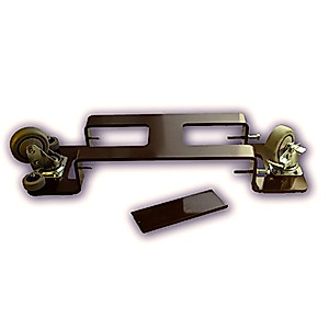 Melody Cradle Piano Dollies for Upright Piano (Dark Brown)