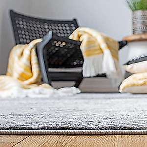 SAFAVIEH Amelia Collection 10' x 14' Grey/Ivory ALA761F Rustic Tribal Distressed Non-Shedding Living Room Bedroom Dining Home Office Area Rug