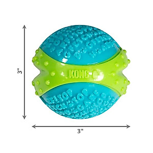 KONG CoreStrength Dog Ball - Durable Dog Dental & Chew Toy - for Large Dogs