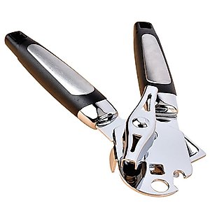 Can Opener, Good Grip Professional Heavy Duty Safety Manual Can and Tin Opener - Portable Kitchen Tool - Stainless Steel Ergonomic Handles