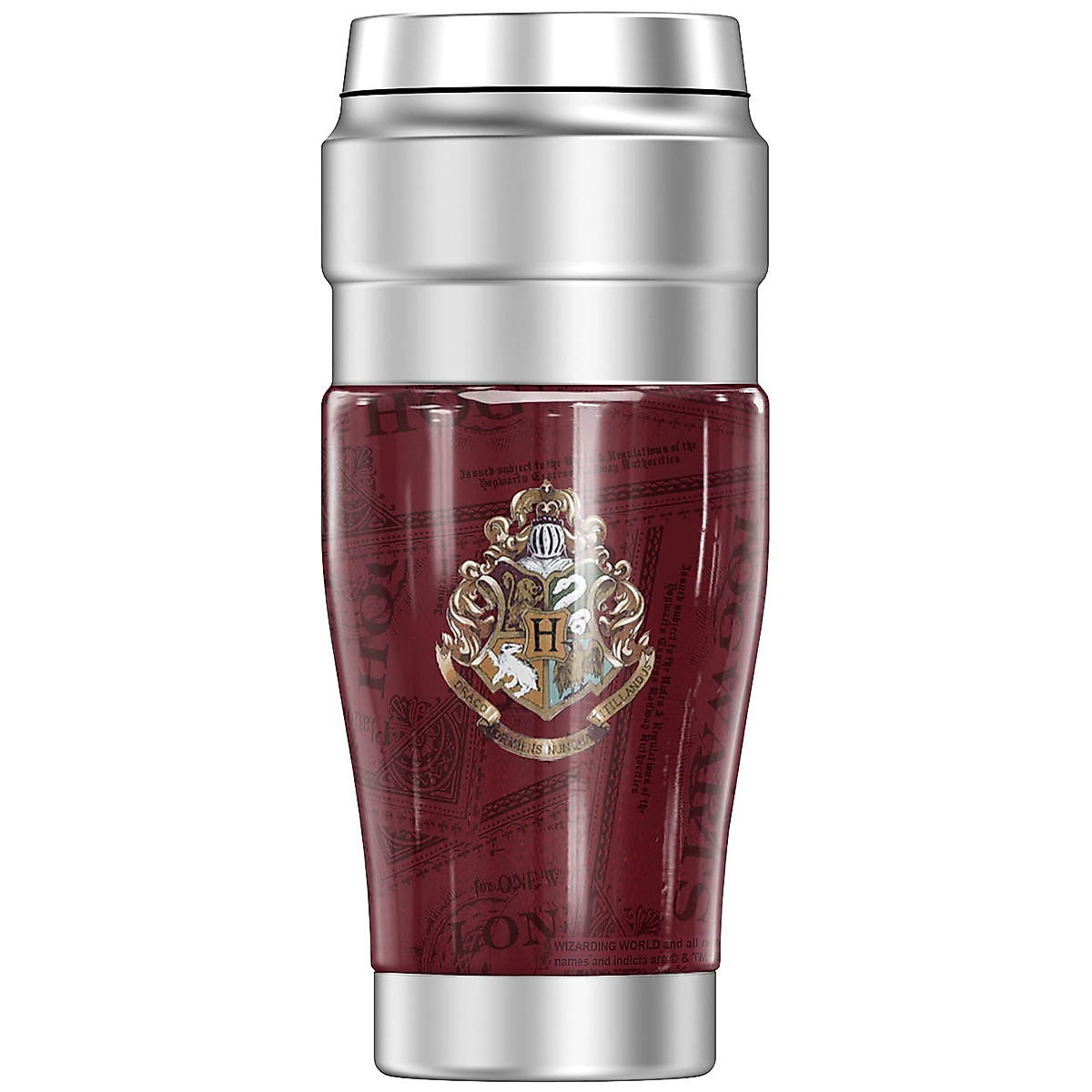 THERMOS Harry Potter Hogwarts Express Tickets STAINLESS KING Stainless Steel Travel Tumbler, Vacuum insulated & Double Wall, 16oz