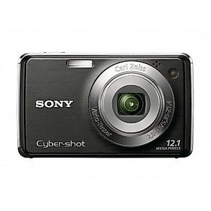 Sony Cybershot DSC-W220 12.1MP Digital Camera with 4x Optical Zoom with Super Steady Shot Image Stabilization (Black)