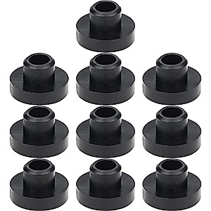 10-Pcs Fuel Tank Grommet Bushing, Universal Nitrile Rubber Fuel Tank Bushing Compatible with Lawn Mower, Garden Tractor and Generator 33679 25 313 01-S MTD Troy Bilt 735-0149 935-0149 104047 46-6560