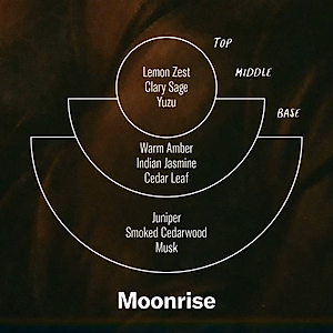 P.F. Candle Co. Moonrise Sunset Scented Soy Wax Candle (10 oz) 50-60 Hour Burn Time, California Inspired Tin Vessels, Cotton Wick
