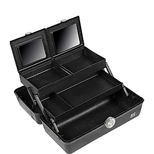 CABOODLES ULTIMATE ON-THE-GO GIRL, White opal Cosmetic Case