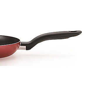 T-fal Initiatives Nonstick Cookware Set 18 Piece Pots and Pans, Dishwasher Safe Red