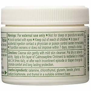 Calmoseptine Calmoseptine Diaper Rash Ointment Jar, 2.5 oz (Pack of 3) by Calmoseptine