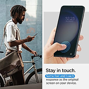 Spigen NeoFlex Solid Screen Protector Designed for Galaxy S23 (2023) [2 Pack] - Case Friendly