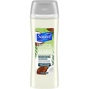 Suave New 381380 Shampoo Tropical Coconut 15 Oz (6-Pack) Shampoo Cheap Wholesale Discount Bulk Health & Beauty Shampoo Cup6