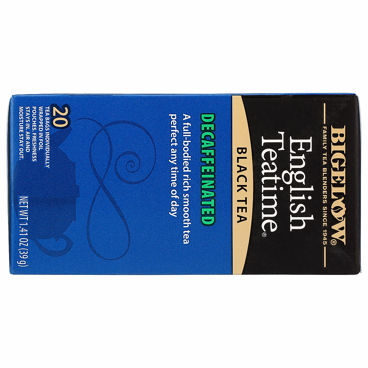 Bigelow, English Time Tea (Decaffeinated), 20 Count