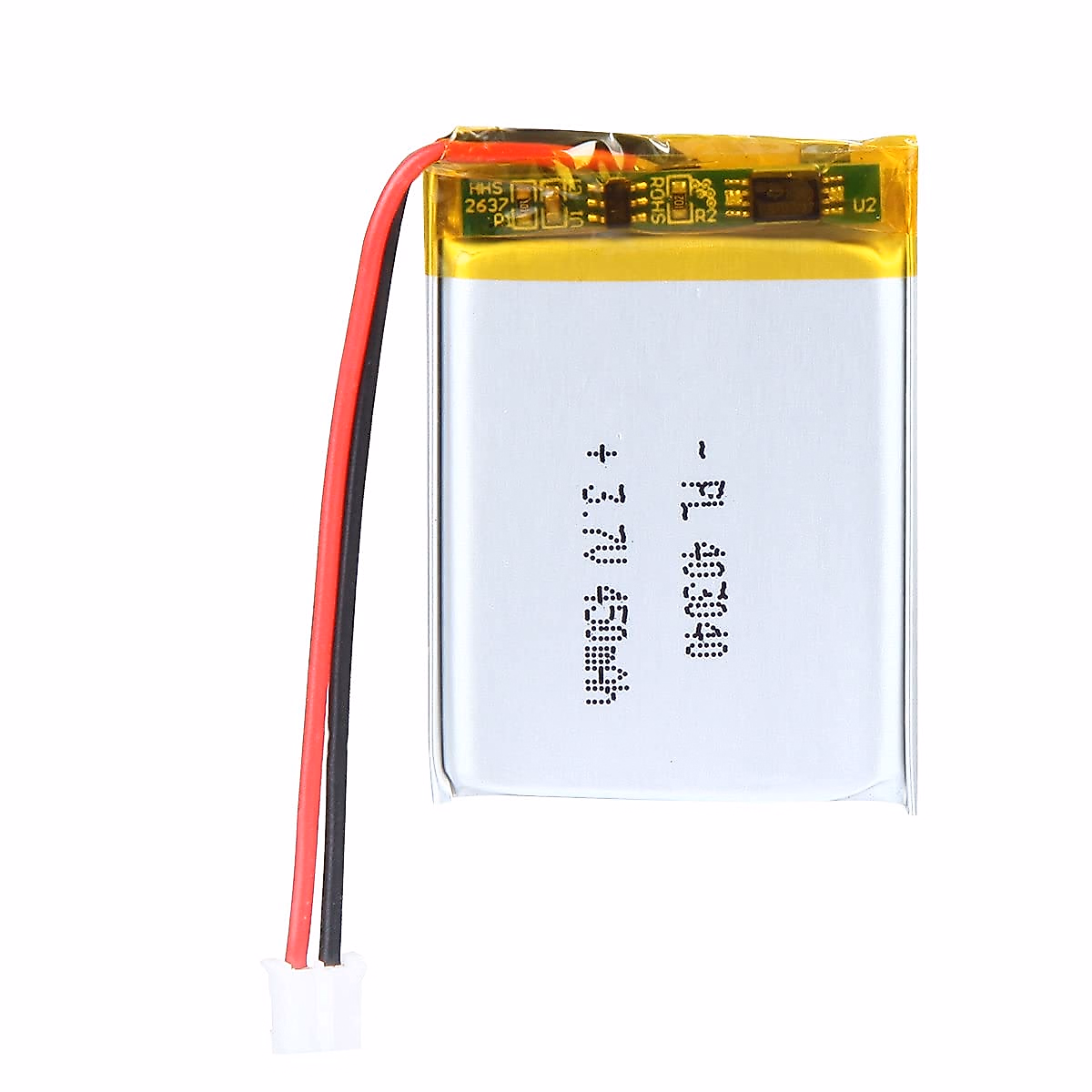 AKZYTUE 3.7V 450mAh 403040 Lipo Battery Rechargeable Lithium Polymer ion Battery Pack with JST Connector