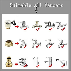 YFQHDD Water Gun Sprinklers Garden Water Hose Brass Spray Gun Powerful Pressure Washer Jet Nozzle Foam Car Cleaning