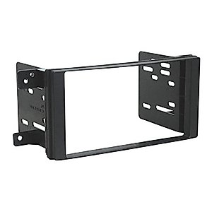 Scosche SU2027B Compatible with 2008-11 Subaru Impreza / 2008-12 Forester ISO Double DIN & DIN+Pocket Dash Kit Black