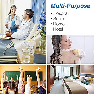 6 Pack Gallon Jug Pump Dispenser 38-400 Syrup Pump for Gallon Jug Dispensing - 7cc Lotion Gallon Shampoo Pump Top Replacement, Fits 1 Gallon Bottle 64oz 128oz Hand Sanitizer Containers, Plus Funnel