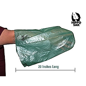 Hippo Sak Extra Large Pet Poop Bags for Large Dogs and Cat Litter, 480 Count