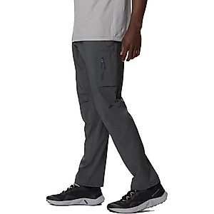 Columbia Men's Silver Ridge Utility Pant, Grill, 34