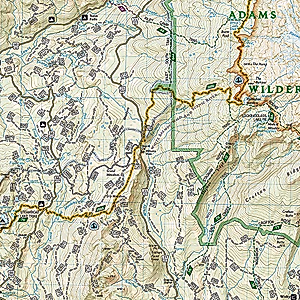 Mount St. Helens, Mount Adams Map [Gifford Pinchot National Forest] (National Geographic Trails Illustrated Map, 822)