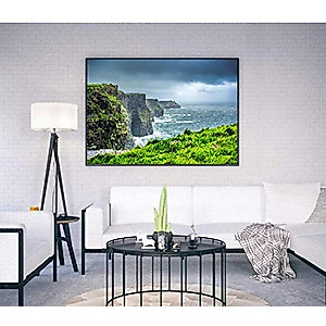 Deerbird 1000 Piece Large Jigsaw Puzzle - Cliffs of Moher, Ireland - 1000 Piece Puzzles for Adults and Teens - Landscape Series 19.69 * 27.55 Inches