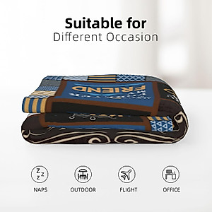 Christmas Dad Gifts Throw Blanket 60" x 50", Birthday Gifts for Dad from Daughter Son, Best Dad Ever Gifts, Presents for Dad from Kids, Dads Birthday Gifts Ideas, Xmas Gifts for Dad Who Wants Nothing