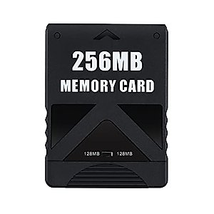 Mcbazel 256MB Memory Card for PlayStation 2, High Speed Game Memory Card Compatible with Sony PS2