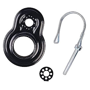 Bike Trailer, Bike Coupler Hitch 2 Pack, Compatible with Instep & Schwinn Bike Trailers, Flat and Angled Coupler for Various Bicycle Sizes, Models and Styles, Instep Bike Trailer Parts