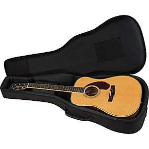 Fender Busker Acoustic Guitar Gigcase, Dreadnought, Black