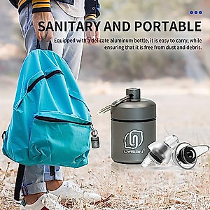 LYSIAN High Fidelity Concert Ear Plugs for Loud Music- Noise Cancelling Musicians Earplugs for Concert Music Festivals, Raves, Motorcycles,Drummers, DJS, 23dB, 2Pairs Value Pack