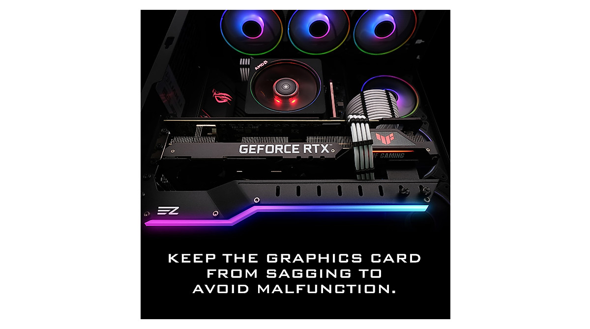 EZDIY-FAB GPU Holder Brace Graphics Card GPU Support Video Card Holder ...